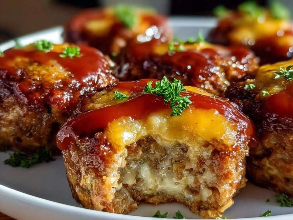 Cheesy Stuffed Meatloaf Bites: Amazing 20-Min Recipe - Ragutasty