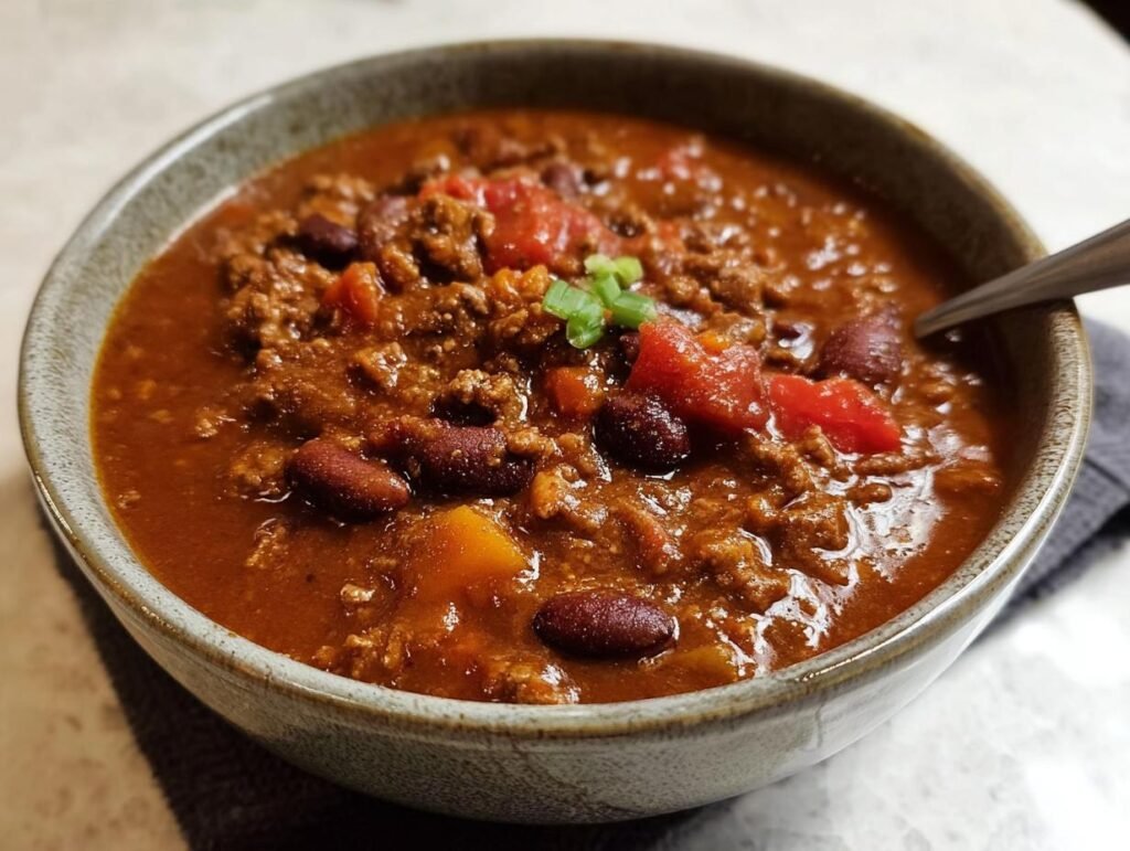 Chili One All Waited: 1 Sumptuous Bowl - Ragutasty
