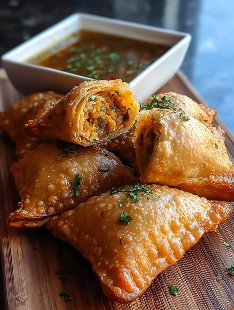 Chicken Samosas: 1 Incredible, Crispy Bite - Ragutasty