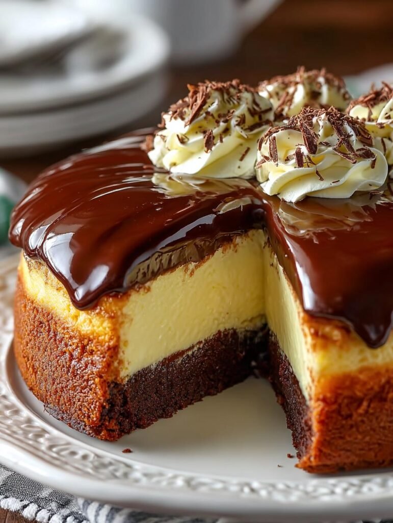 Ultimate Boston Cream Pie Cheesecake Recipe for Bliss - Ragutasty