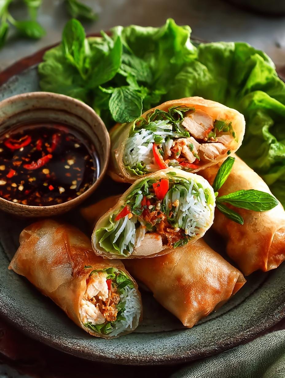 Crispy Chicken Spring Rolls: 4 Fresh Recipes You’ll Love - Ragutasty