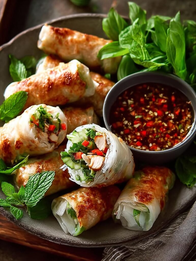 Crispy Chicken Spring Rolls: 4 Fresh Recipes You’ll Love - Ragutasty