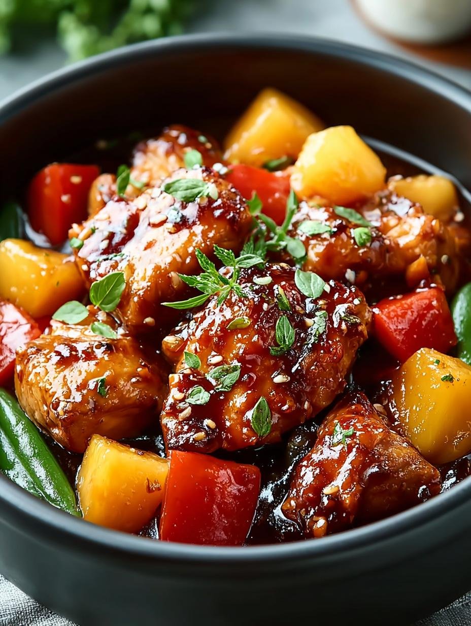 Sweet Hawaiian Crockpot Chicken: 7 Effortless Steps - Ragutasty