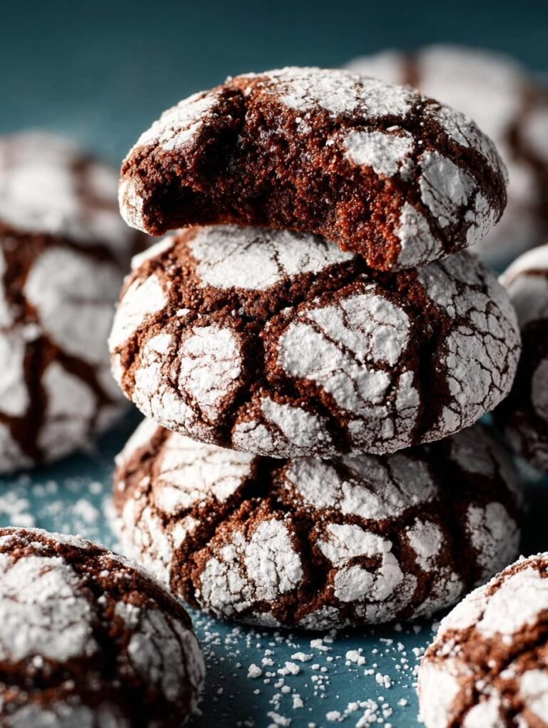 Irresistible Chocolate Crinkle Cookies Recipe for Joy - Ragutasty